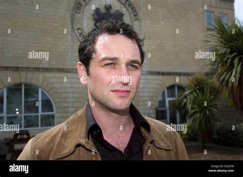 Welsh Actor Matthew Rhys At The Dylan Thomas Centre In Swansea Stock