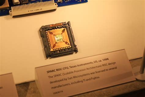 Img7809 Sparc Risc Cpu Made Under License By Texas Instru Flickr