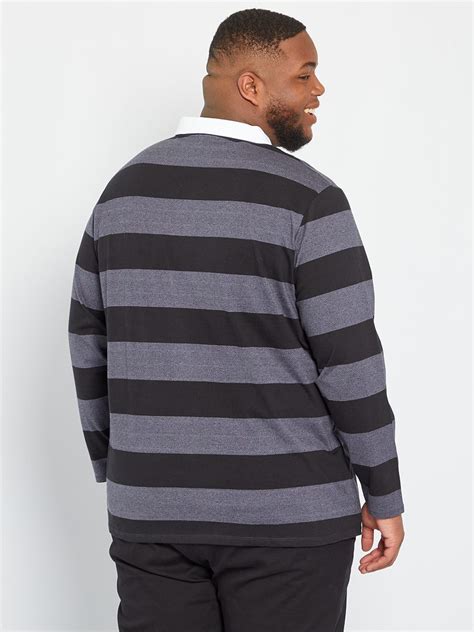 Polo Rayé Esprit Rugby Noirbleu Marine Kiabi 1500€