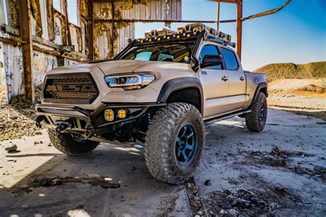 Meso Customs Long Travel Twin Turbo 3rd Gen Tacoma On 37s
