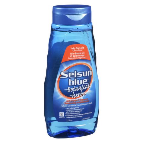 Selsun Blue Anti Dandruff Shampoo With Botanicals Citrus Save On Foods