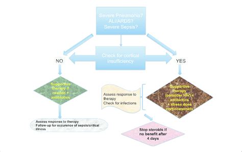Decisional Flow Chart To Consider The Use Of Corticosteroids For