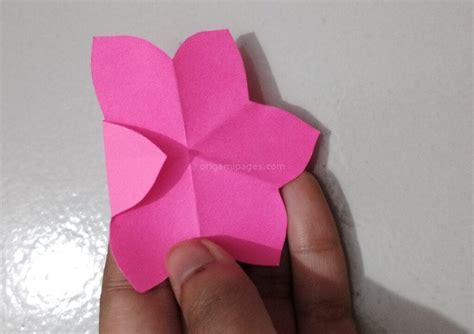 Sticky Note Origami Flower Step By Step Guide For Beginners