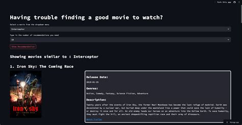 Github Chathilamovie Recommendation A Python Movie Recommendation