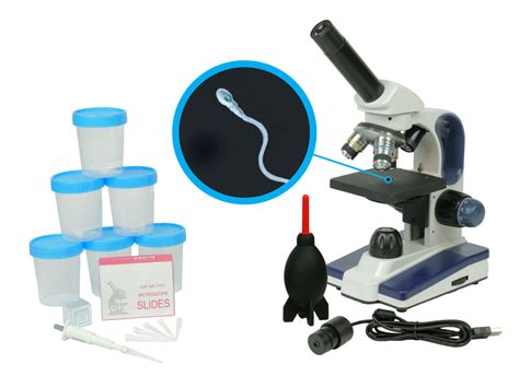 At Home Sperm Observation Microscope Kit Micro Safari