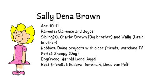 Peanuts Tty Season 1 Profiles Sally Brown By Arthurengine On Deviantart