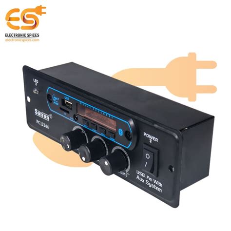 Buy Wireless Hi Fi Bluetooth Mp Usb Fm Player Module With Remote Stereo Volume Bass And