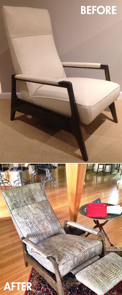 Robb And Stucky Carries Vanguards Woodley Recliner In Light Cream But Interior Designer Crystal