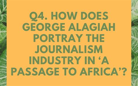 A Passage Of Africa By George Alagiah 香港免費英語學習網站 Free Online English Resources