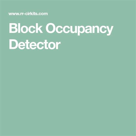 Block Occupancy Detector Detector Blocks Incoming Call Screenshot