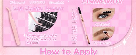 Fadlash Diy Lash Extension Kit Individual Lashes Cluster D Curl Eyelash Extension