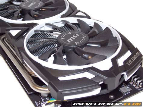 Msi Gtx Ti Armor G Review Overclockers Club