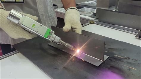 금속대전 레이저용접기시연 Youtube