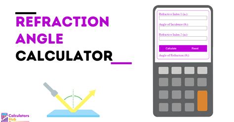 Refraction Angle Calculator Online