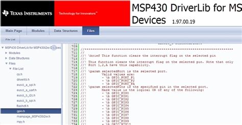 【21ic原创】【msp430i2xx教程第一讲】怎样使用库函数 And Gpio详解 Msp 低功耗微控制器论坛 Msp 低功耗微控制器 E2e™ 设计支持