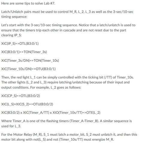 Solved Program In RSLogix Micro Or Use Similar Symbols On Chegg Com