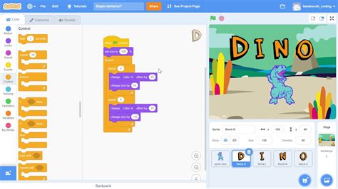 tutorial coding anak dengan scratch a 15 siapa namamu 2 youtube