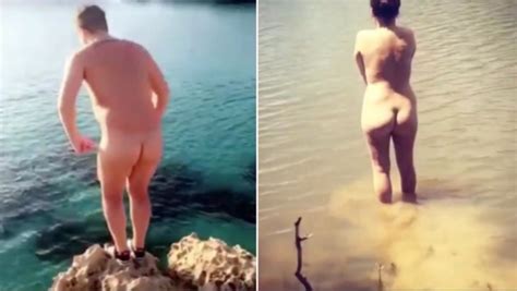 Body Confident Tourists Strip Off By Waterfalls In Latest Naked Travel Trend Daily Star