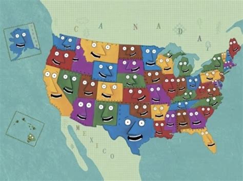 The Scrambled States Of America Timeline Biggest Scrambled States