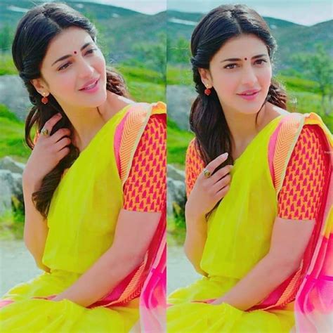 Shruti Hassan Insta Fashion Fashion Saree Dress