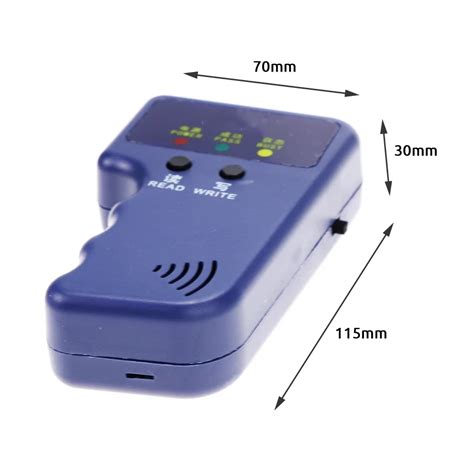 Handheld Khz Programmer Id Card Rfid Reader Writer Duplicator Copier