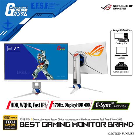 Jual Asus Rog Strix Xg Q G Gundam Edition Shopee Indonesia
