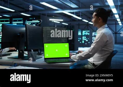 Data Center Engineer Responsible For Installation Of Networking