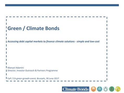Session 6 Presentation By Manuel Adamini Climate Bonds Initiative Pptx