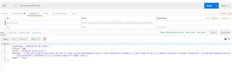 Java Spring Security Returns String As Principal Instead Of Userdetails On Controller Stack