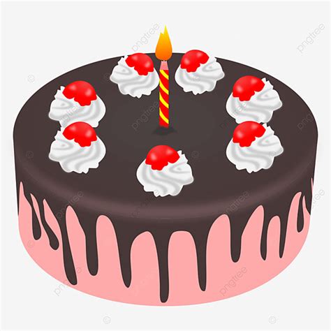 딸기 초콜릿 생일 케이크 생일 케이크 딸기 케이크 초콜릿 Png 일러스트 및 벡터 에 대한 무료 다운로드 Pngtree