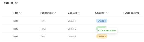 How To Add A Hover Box Over The Title Of The Column With The Columns