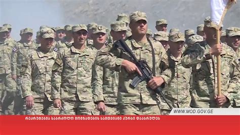 რეკრუტებმა საბრძოლო მომზადების სამთვიანი კურსი დაასრულეს Youtube