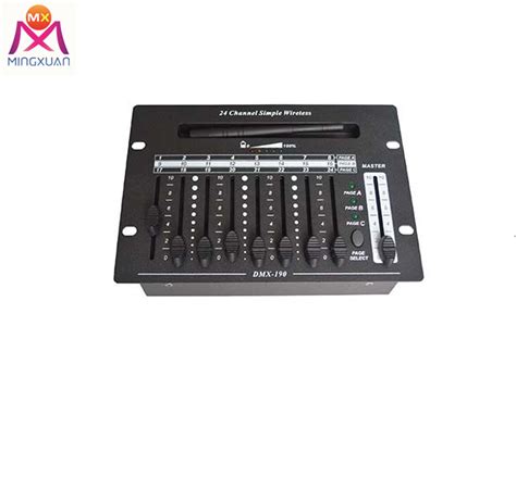 24 Channel Wireless Console DMX Controller Uplight Control For Stage Light 24 Channel Wireless
