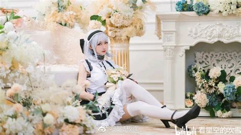 今天给大家分享《碧蓝航线》中的黛朵。cosplay 哔哩哔哩