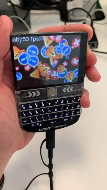 new toy blackberry style t deck based on esp32 s3 r arduino