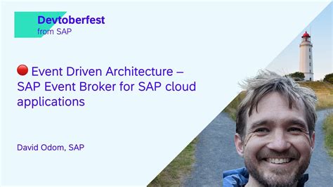 🔴 Event Driven Architecture Sap Event Broker For Sap Cloud