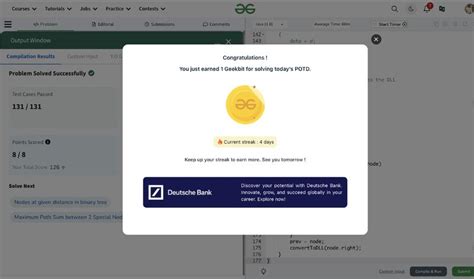 Aman Yadav On Linkedin Geekstreak2024 Deutschebank