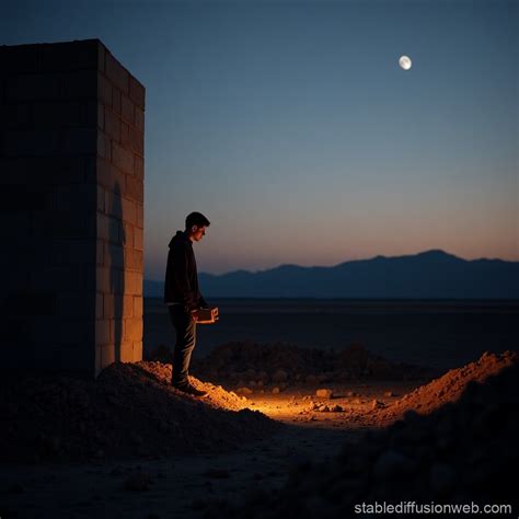 Jacob Building A Wall Stable Diffusion Online