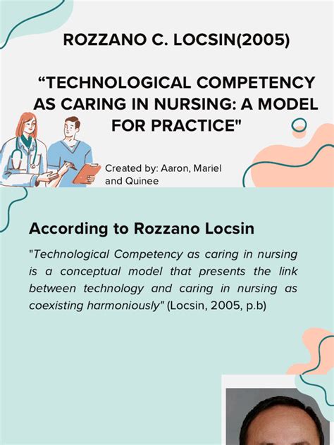 Rozzano Locsin Theory Pdf Nursing Theory