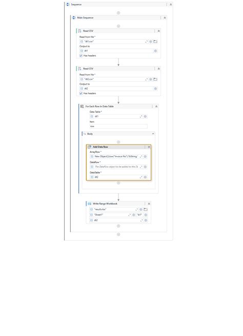 i need to copy data from data table1 to data table2 which has different
