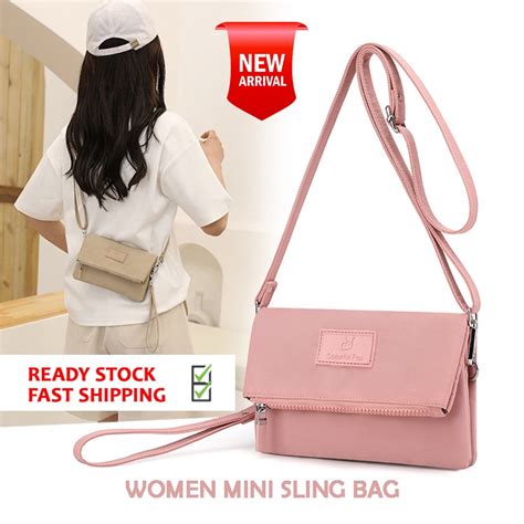 Mini Beg Silang Wanita Beg Sandang Perempuan Beg Silang Perempuan Sling Bag Women Material Nylon