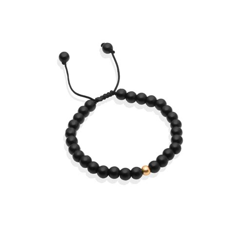 دستبند طلا گوی مردانه گالری طلا ماوی