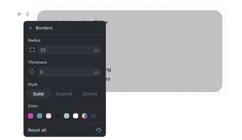 adding borders and managing sections in your posts knowledge base