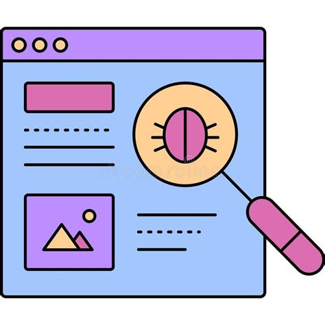 Bug Test Icon Stock Illustrations 1844 Bug Test Icon Stock