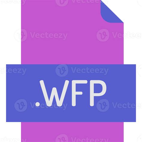 Wfp File Icon Fill Crisp Corners With Doted Lines 57912881 Png