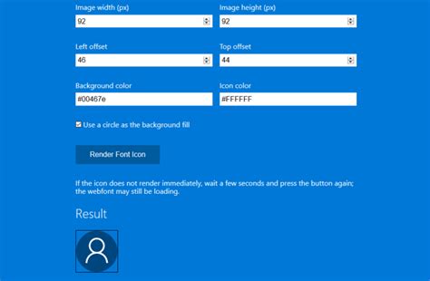 I Made A Tool To Generate Images Using Office Ui Fabric Icons