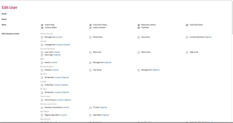 Security Classification Of Views And Elements The Essential Project