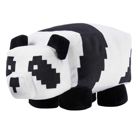 Minecraft Basic Panda Plush Video Game Character Soft Doll