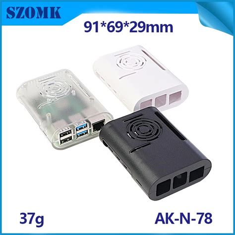 라즈베리 파이 알루미늄 방열판 인클로저 Ak Rs 25 1036841 Mm