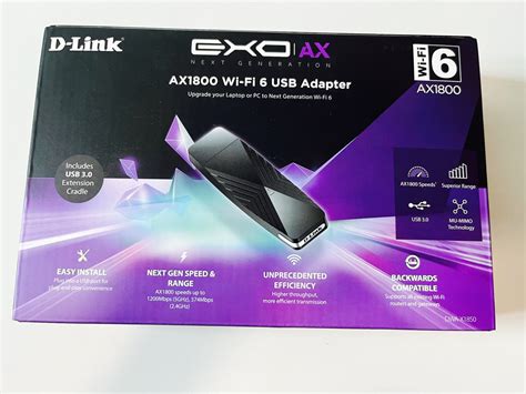 Dlink AX1800 Wifi 6 USB Adaptor Computers Tech Parts Accessories Networking On Carousell